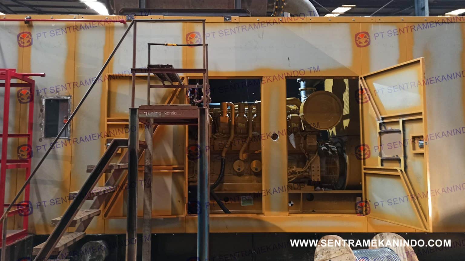 Tersedia Genset Enclosure Custom Berkualitas - PT Sentramekanindo TM